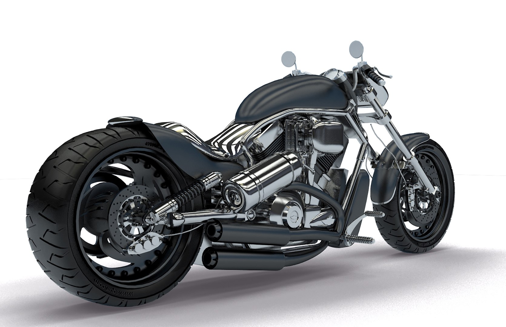 Harley Davidson - 02 3d Max