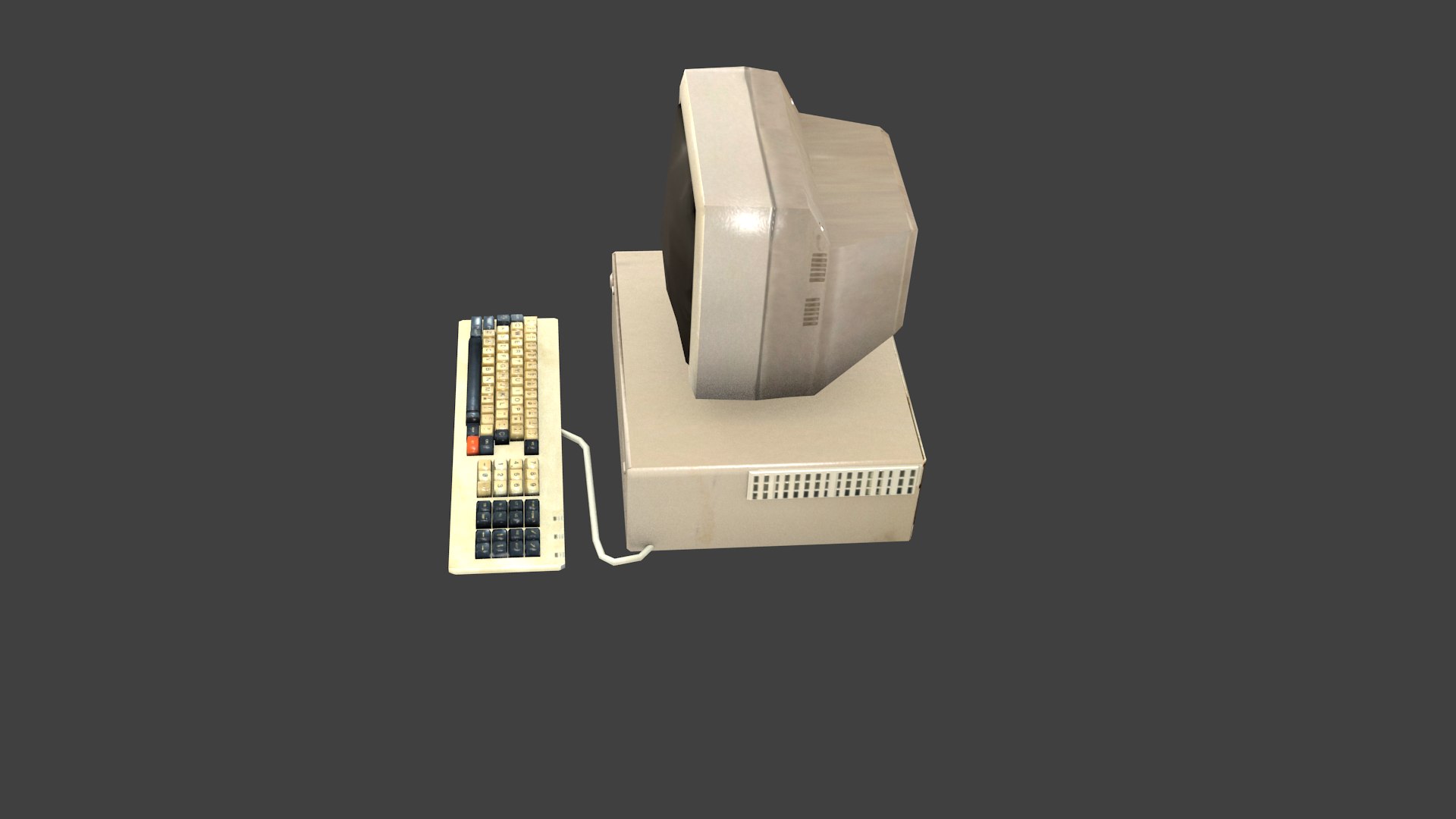 Old Computer 02 Model - TurboSquid 1940049