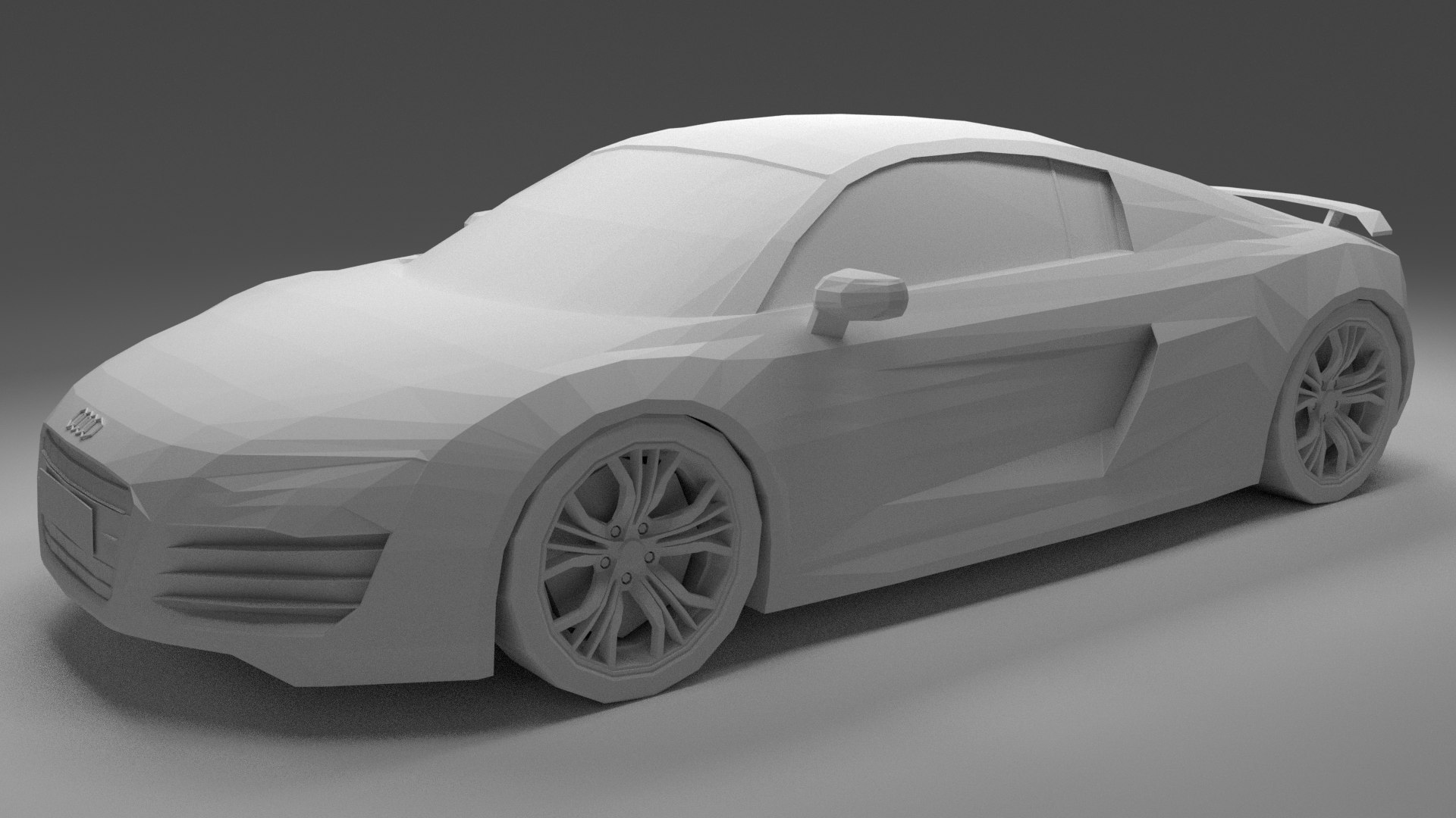 Audi R8 Model - TurboSquid 1249921
