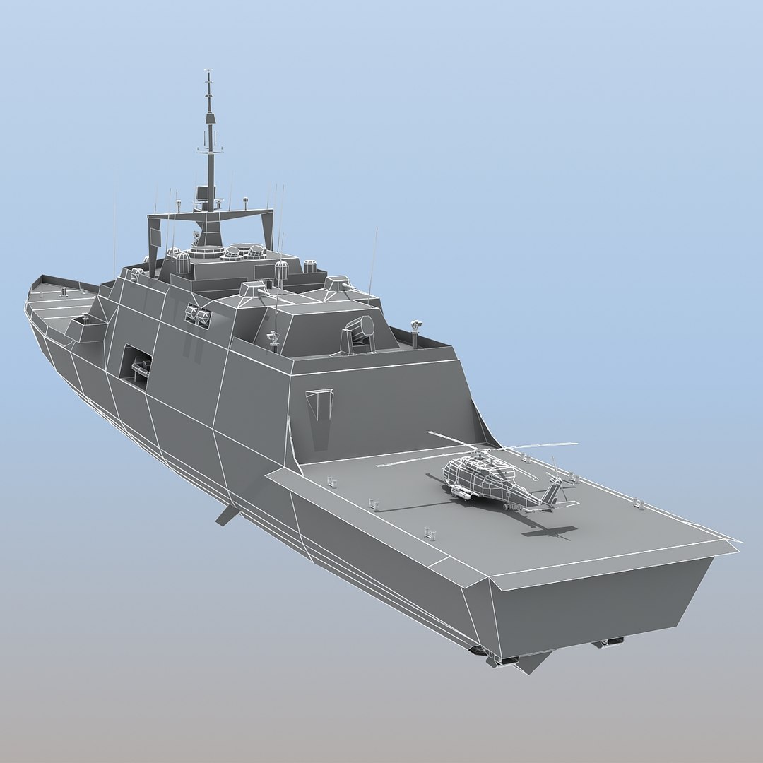 Uss Freedom Lcs 1 3d Model