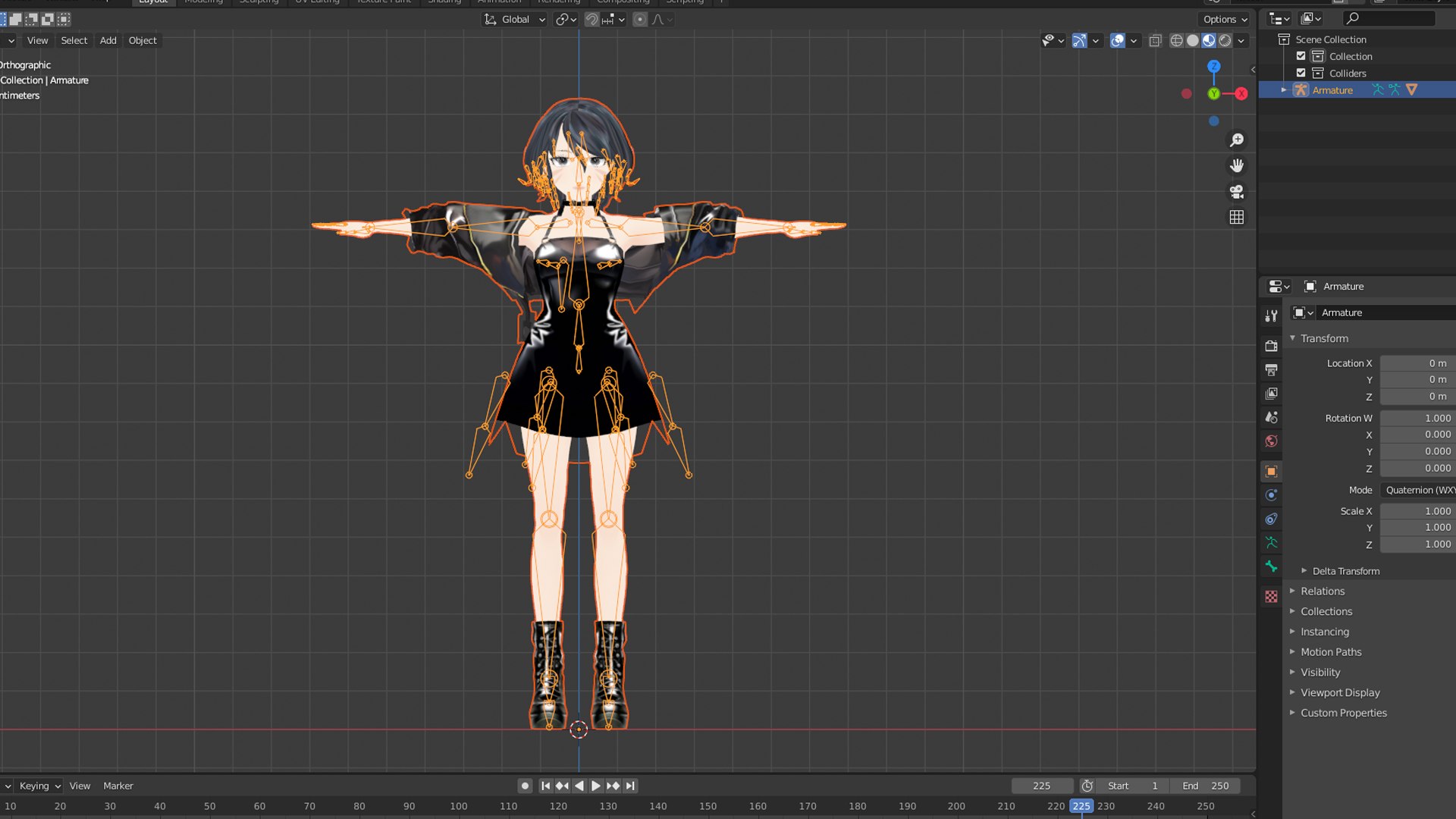 3D Model Anime Furry Baddie Fully Rigged - TurboSquid 2400344