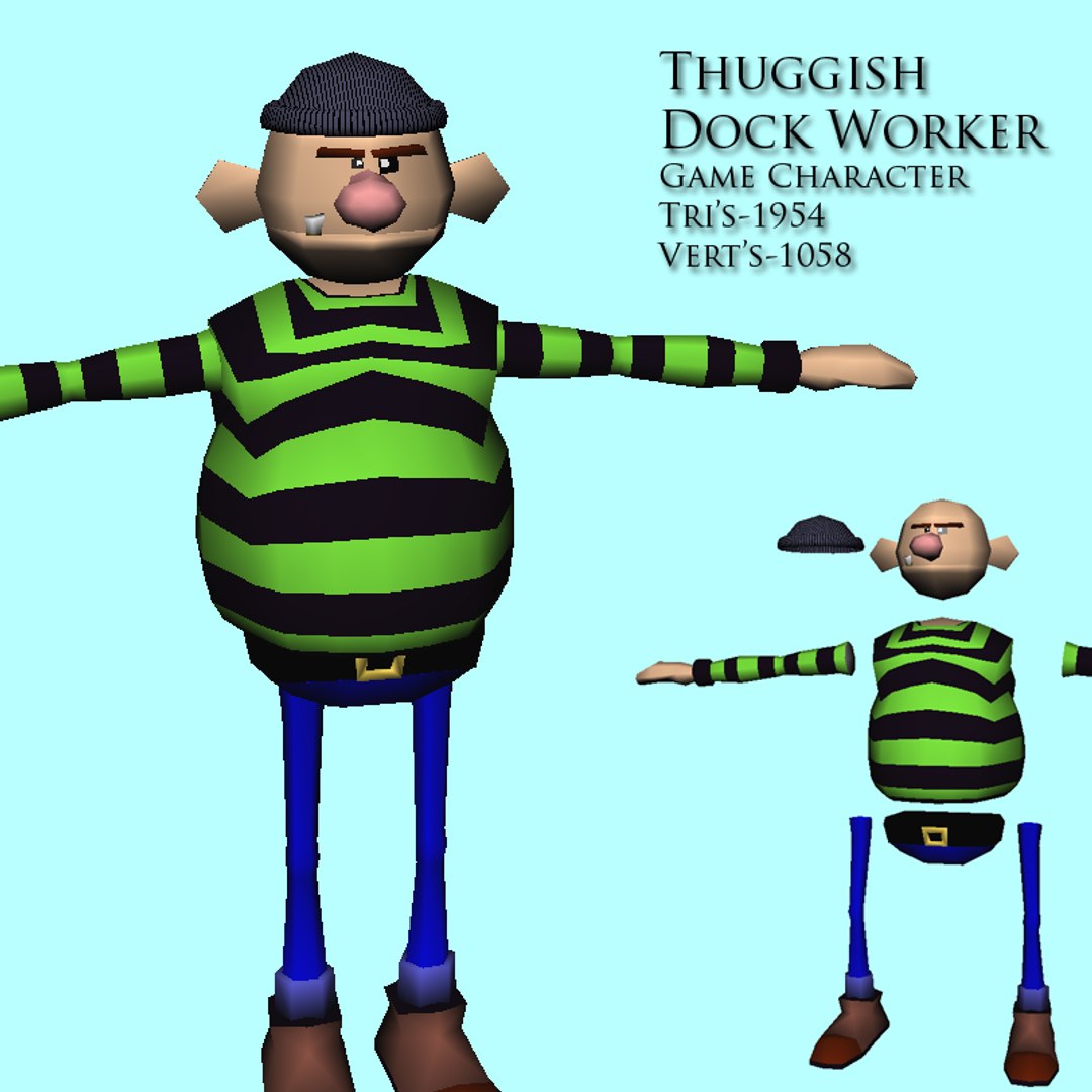 Obj Thug Character Games