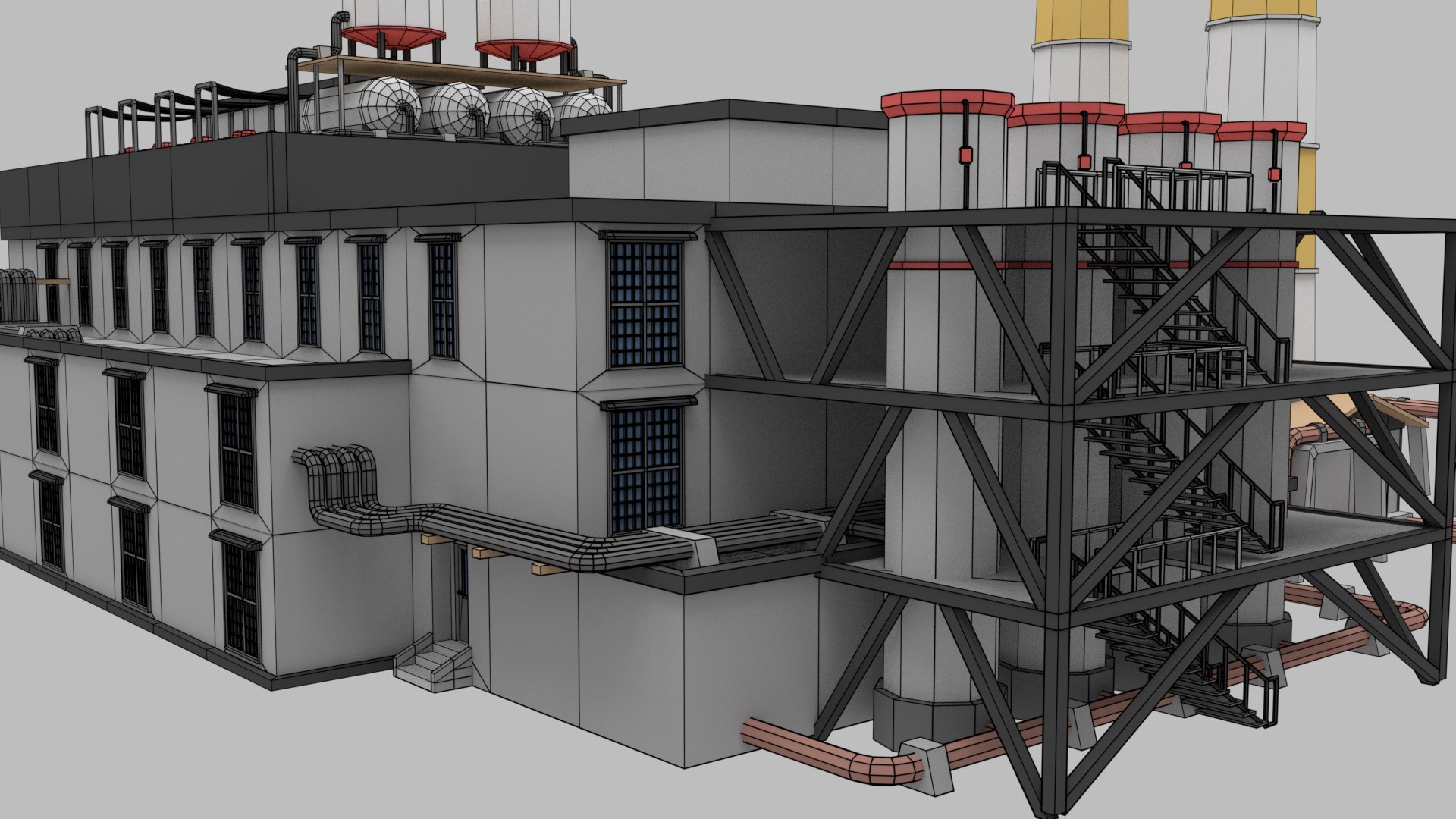 Power Plant 3D Model - TurboSquid 1369923