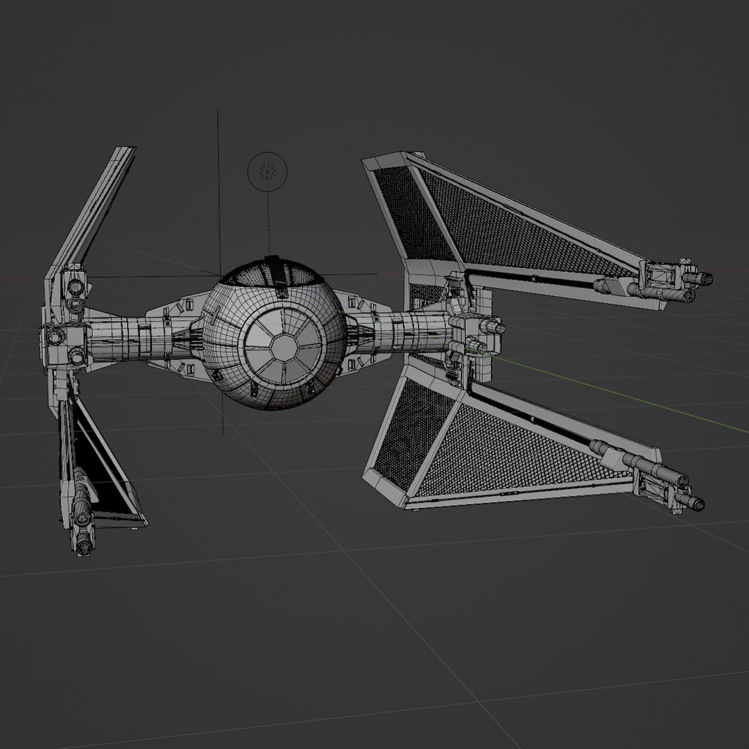 Tie Interceptor StarWars 3D Model - TurboSquid 2014338