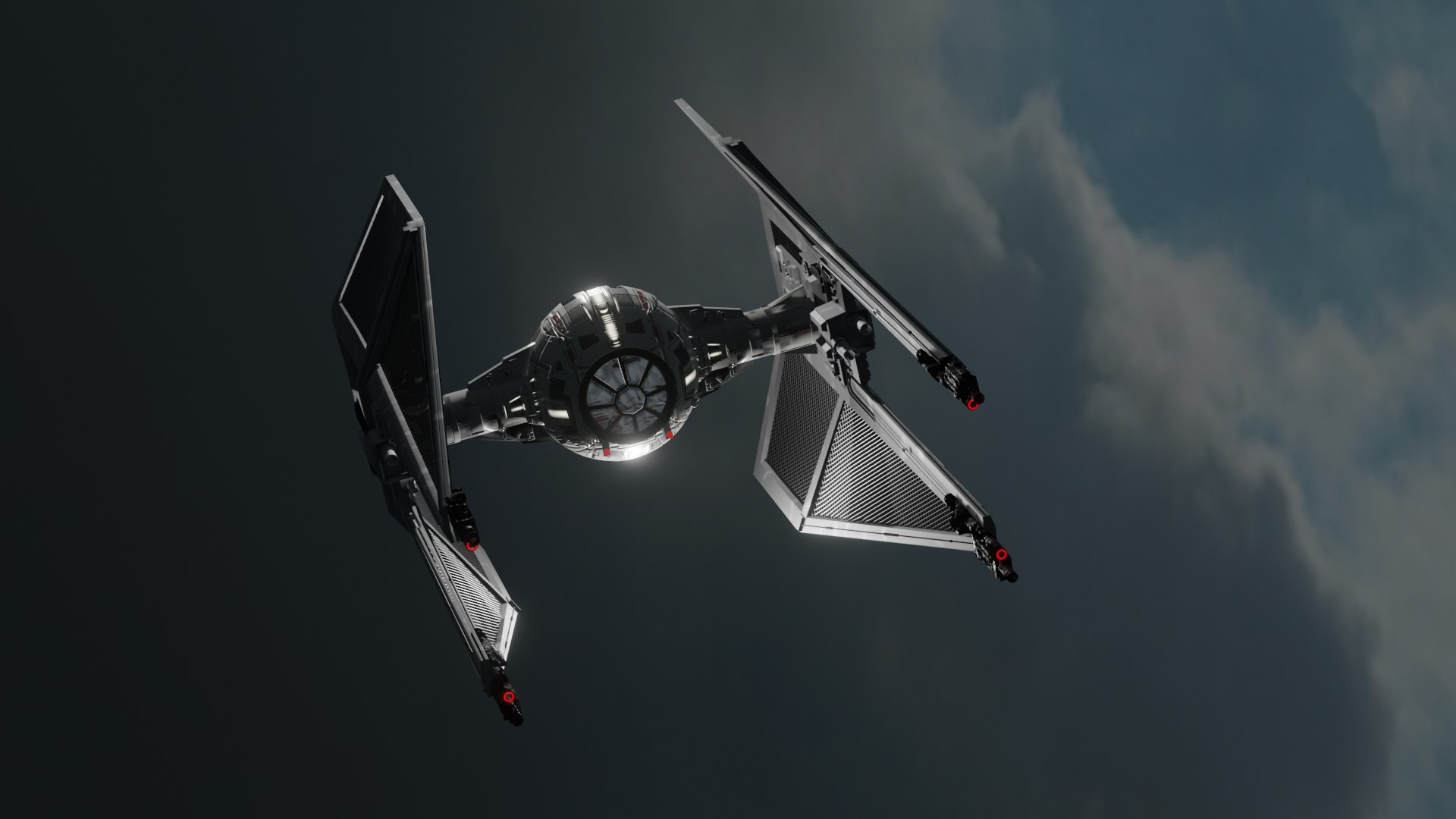 Tie Interceptor StarWars 3D Model - TurboSquid 2014338