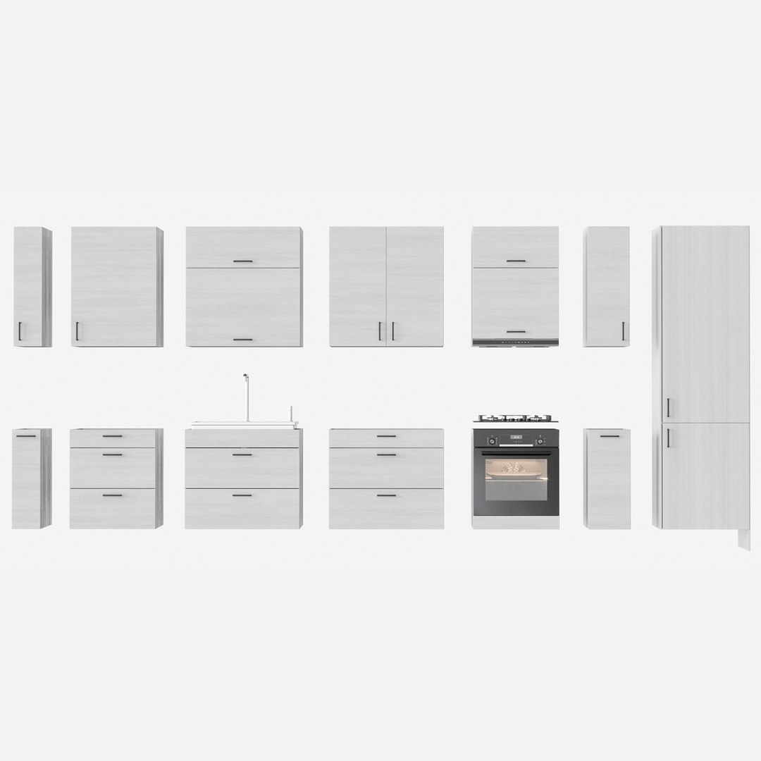 3D Kitchen Vedum Oven - TurboSquid 1377631