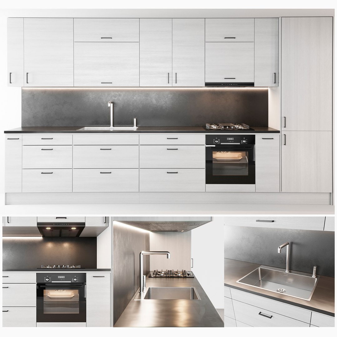 3D Kitchen Vedum Oven - TurboSquid 1377631