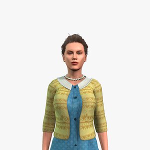 Download Free & Premium Anime Girl 3d Model Rigged 3D Models | TurboSquid