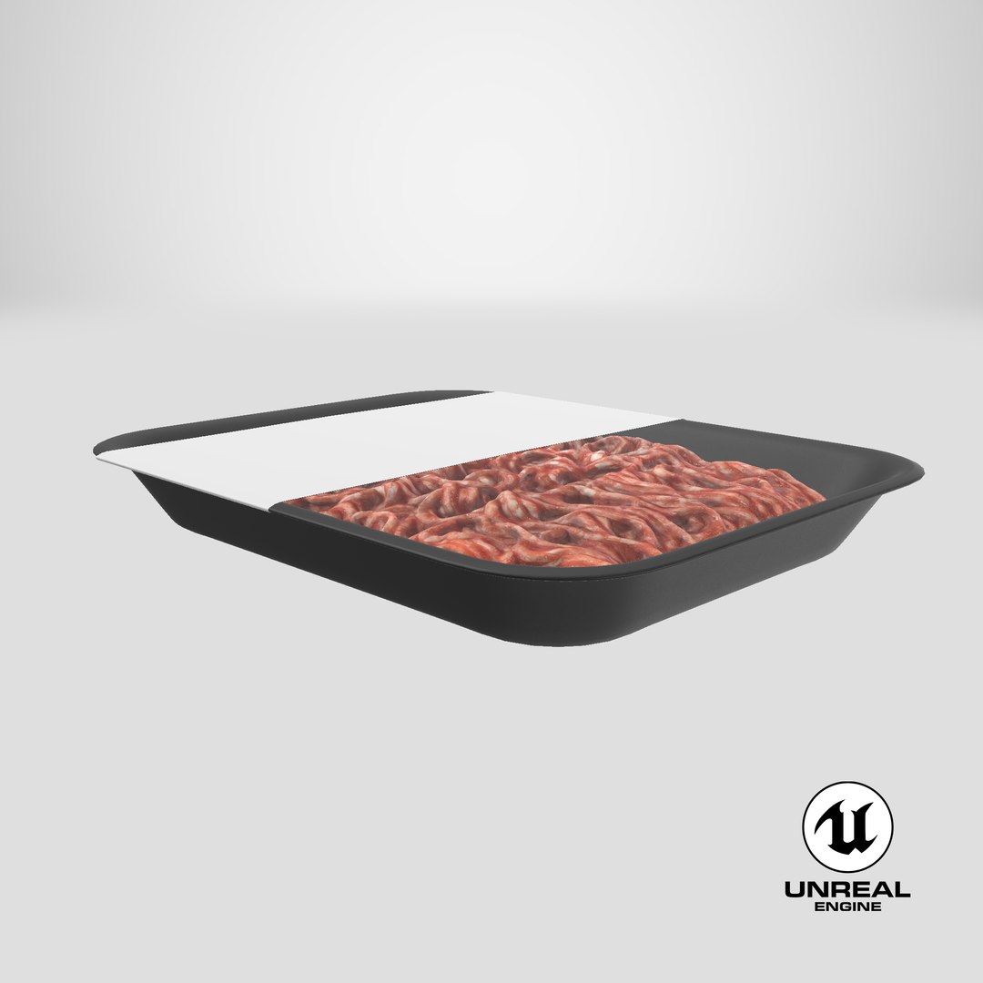 3D model meats-packaging-01---ground-beef - TurboSquid 1328165