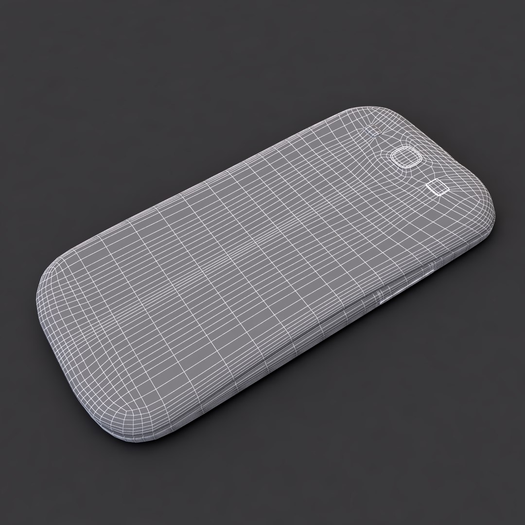 3ds max samsung galaxy s3 smartphone