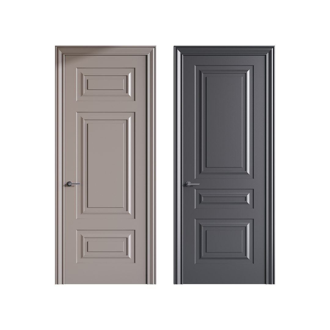 3D Model Modern Entrance Door 84 - TurboSquid 2296676