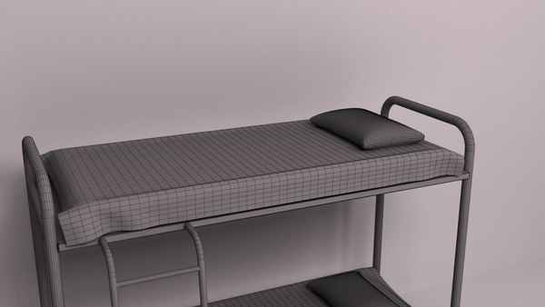 Prison Bunk Bed 3D 모델 - TurboSquid 2023800