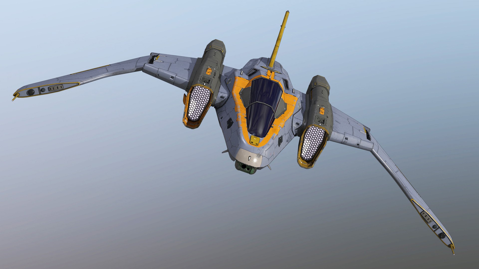 Space Fighter Cutter 3D - TurboSquid 1888869