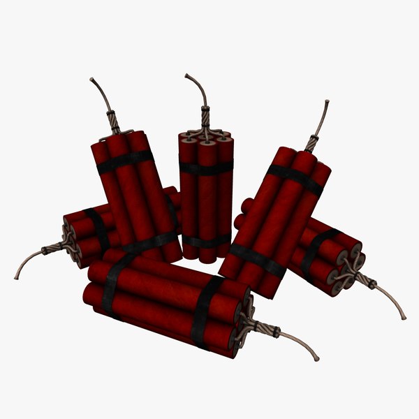 dynamite fuse 3d model