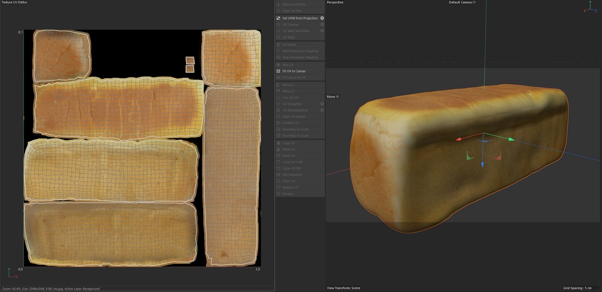 3D Bread 5 Model - TurboSquid 2369507