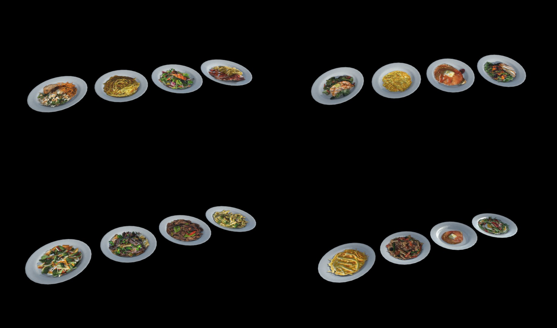 Modular Diner Pack Model - TurboSquid 2117017