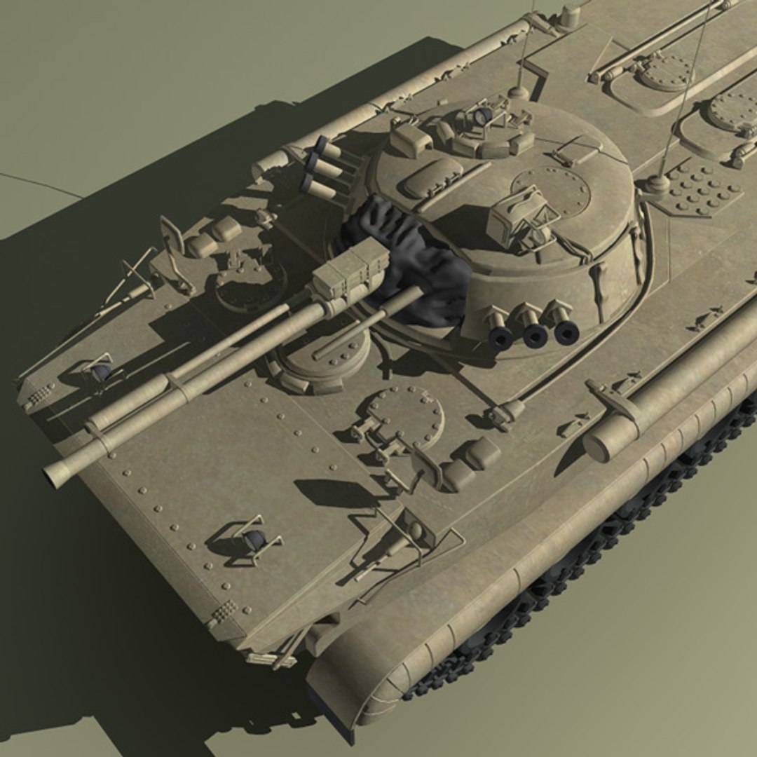 Bmp-3 Russian Russia 3d Model