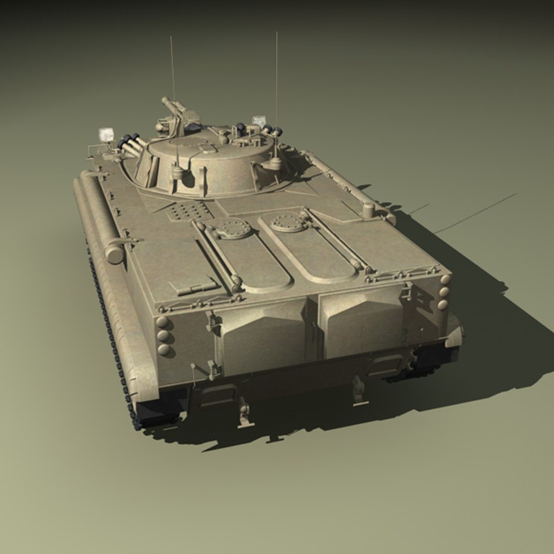 Bmp-3 Russian Russia 3d Model