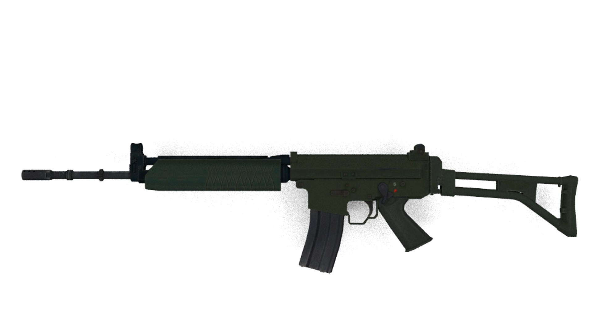 Bofors Ak 5 Rifle 3d Obj