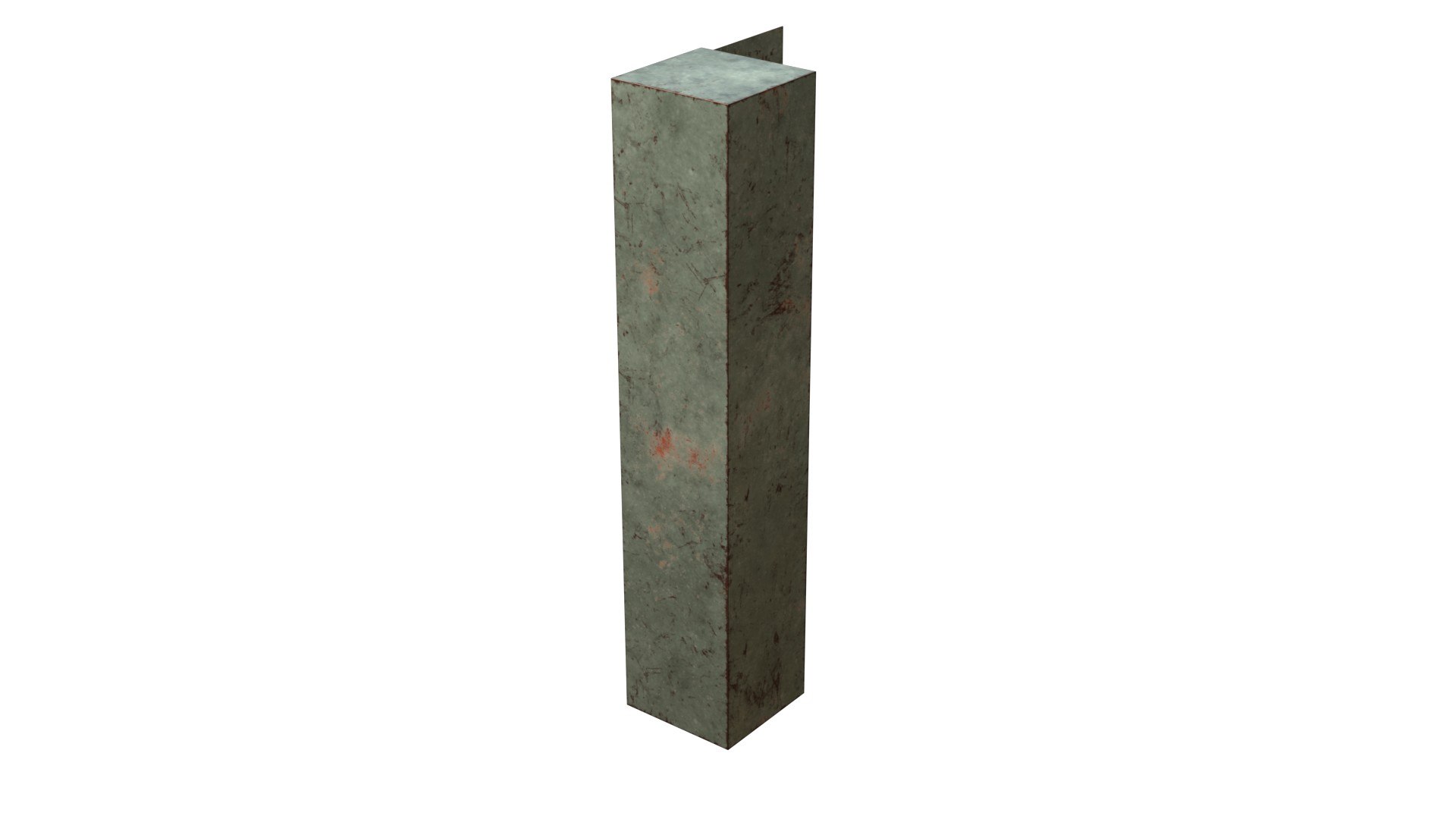 3D Metal Painted Rusty Wardrobe Lockers model - TurboSquid 1939017