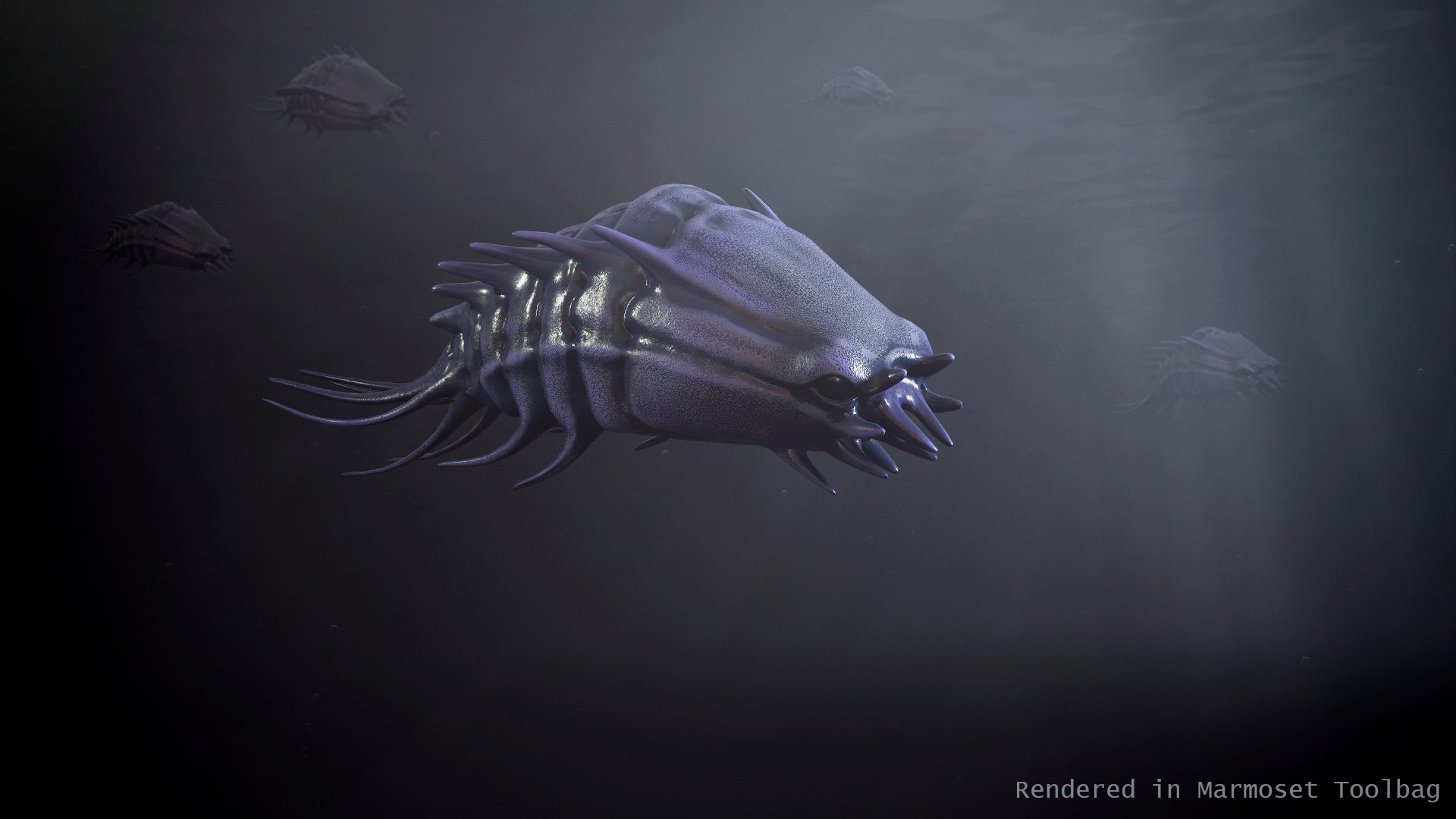 Sea Creature1 3D Model - TurboSquid 2125938