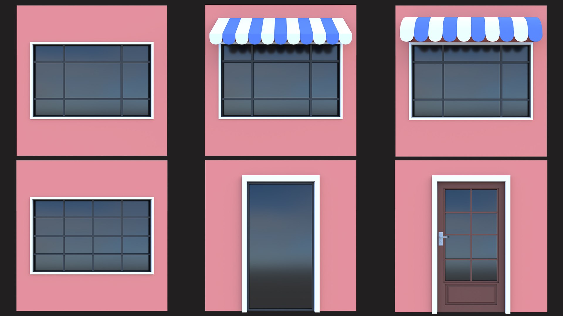 3D Building Asset Packvol 01 Model - TurboSquid 1987577