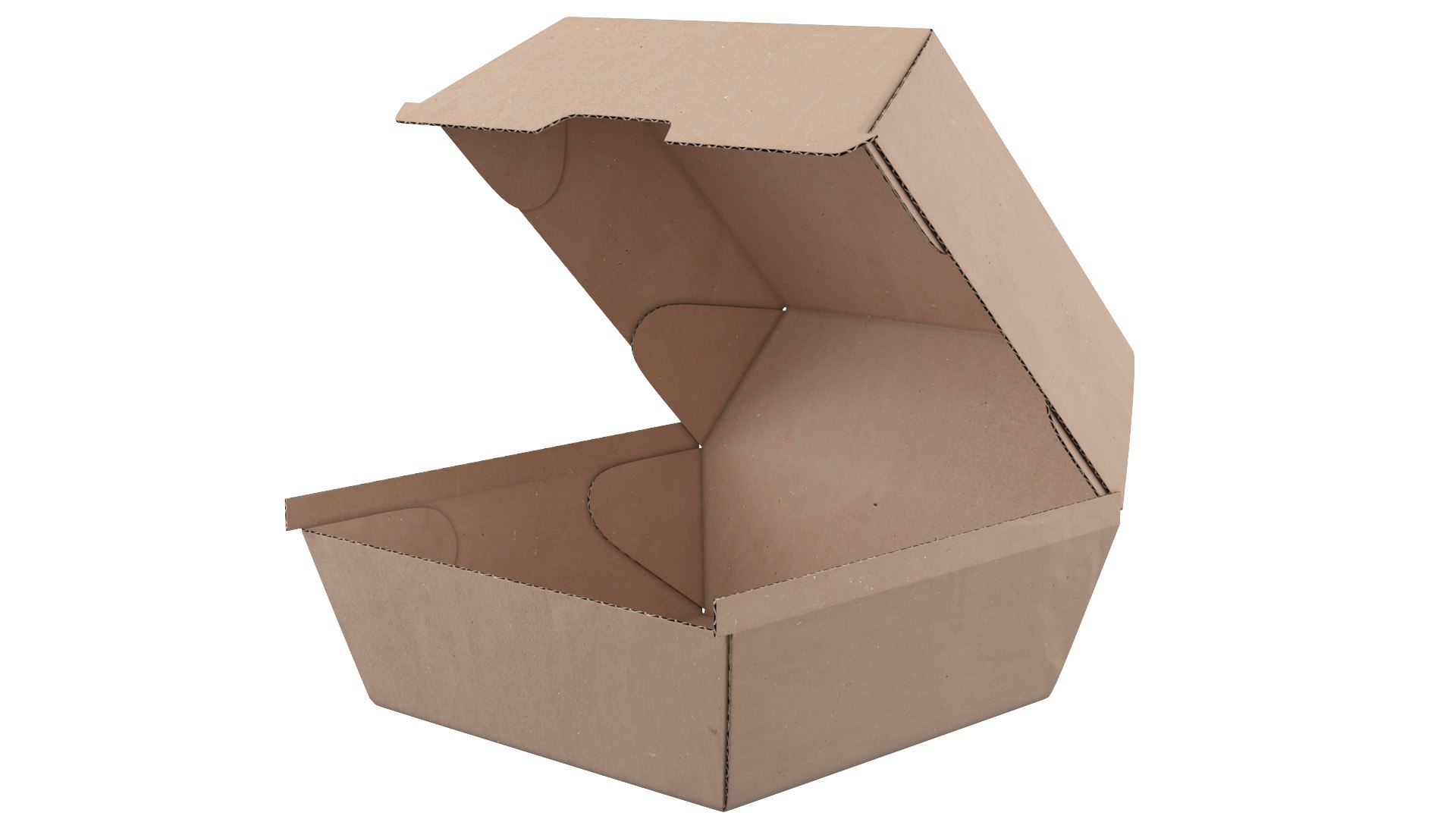 3D Model Burger Box - TurboSquid 1737838