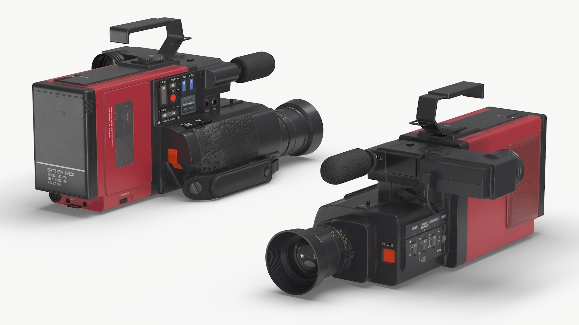 red camera 3d