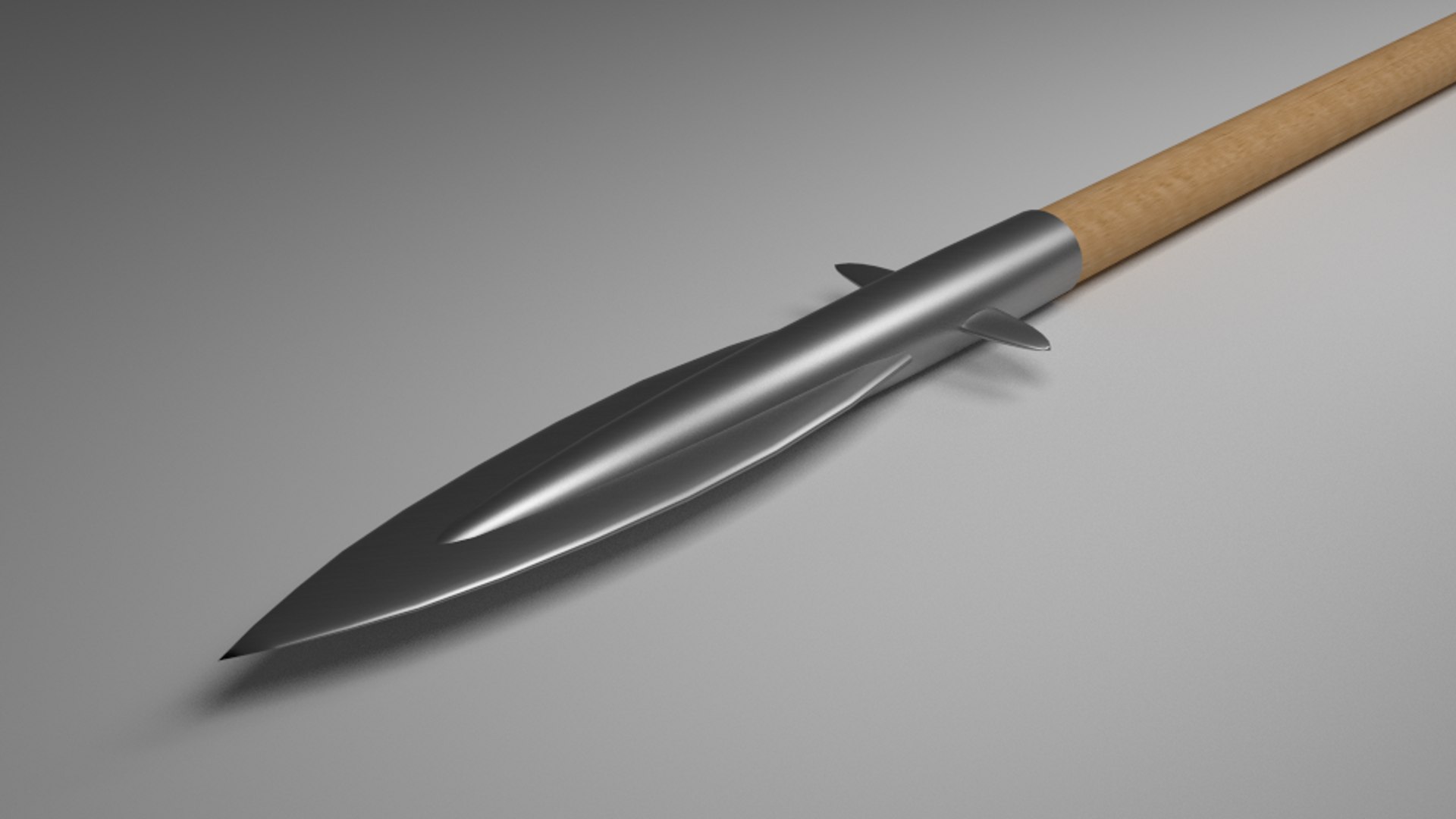 3d Spear Model