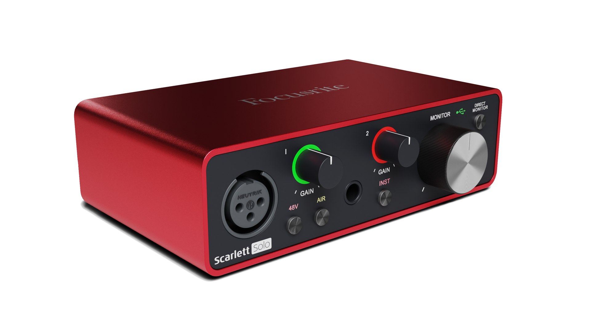 3D Focusrite Scarlett Solo Gen 3 Model - TurboSquid 2106603