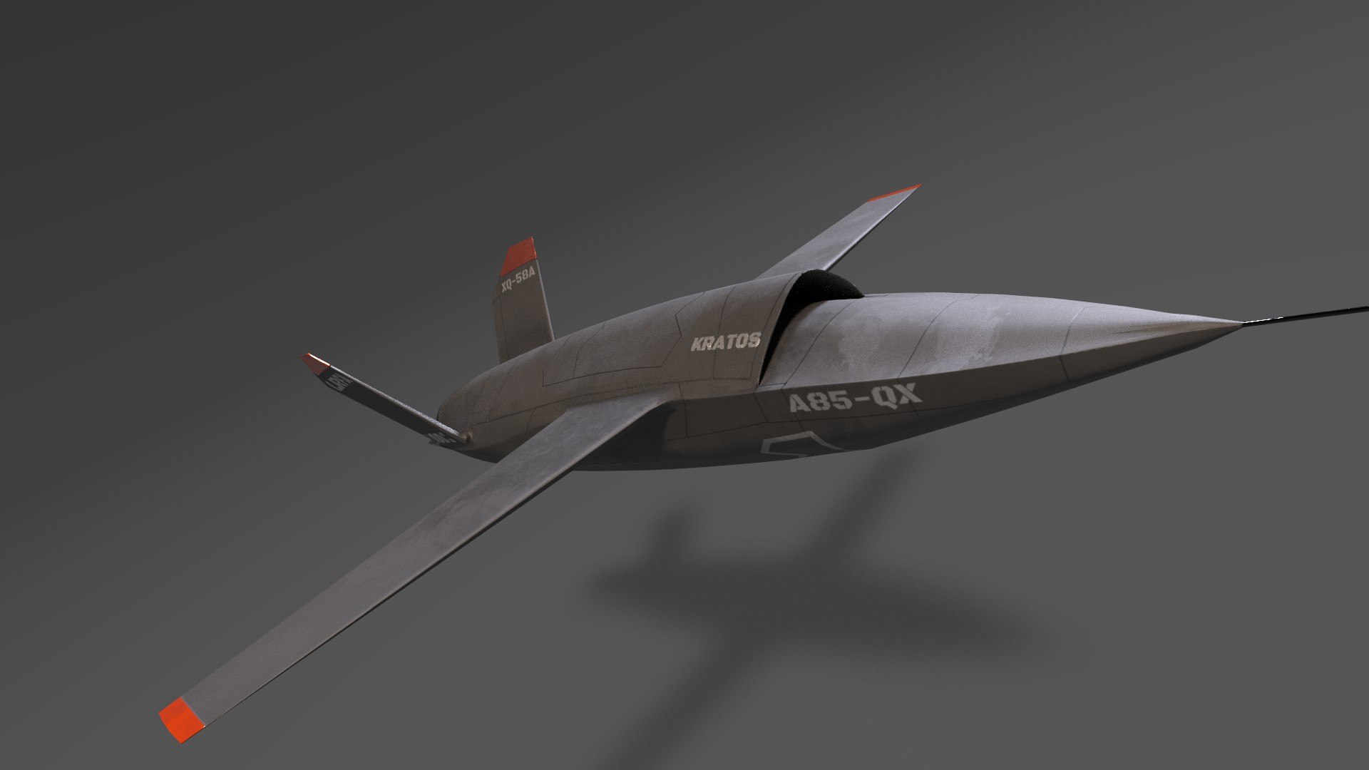XQ-58A-Valkyrja 3D Model - TurboSquid 2043091
