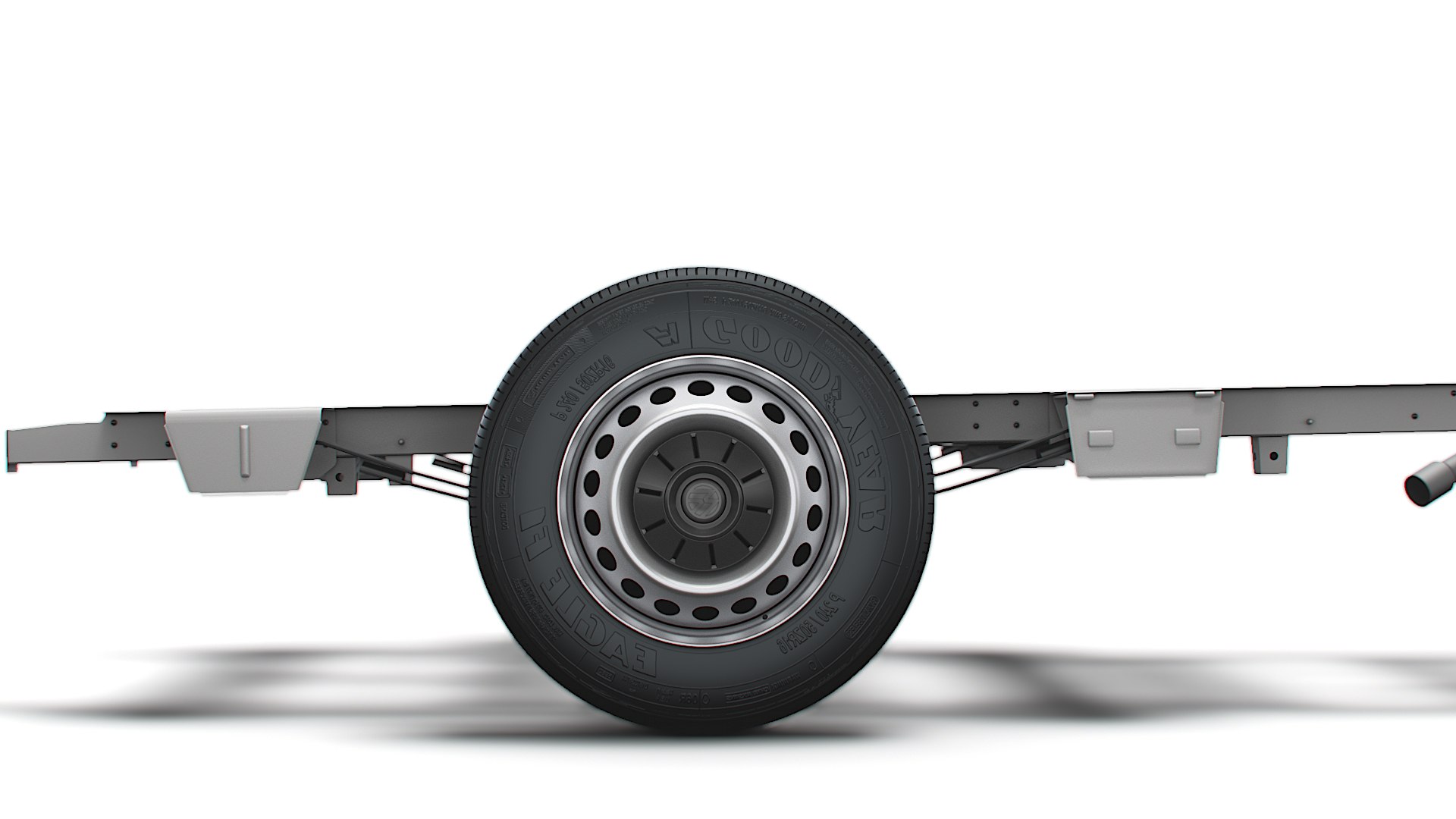 3D VW Crafter CR35 Long Flat frame chassis 2021 - TurboSquid 1727868