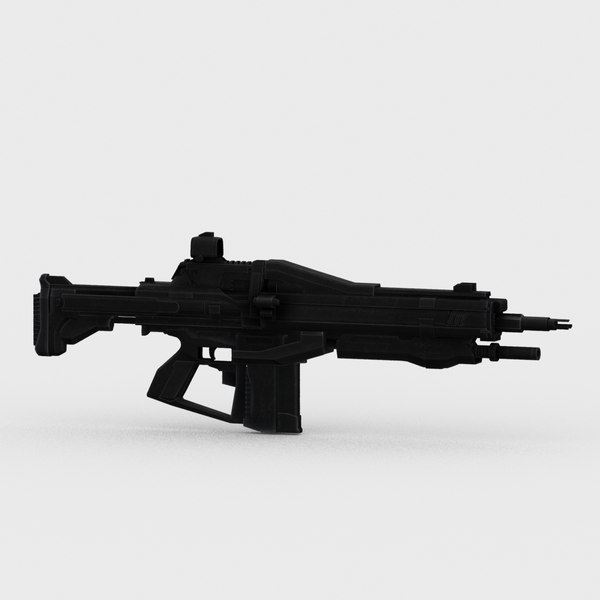 3d gun model
