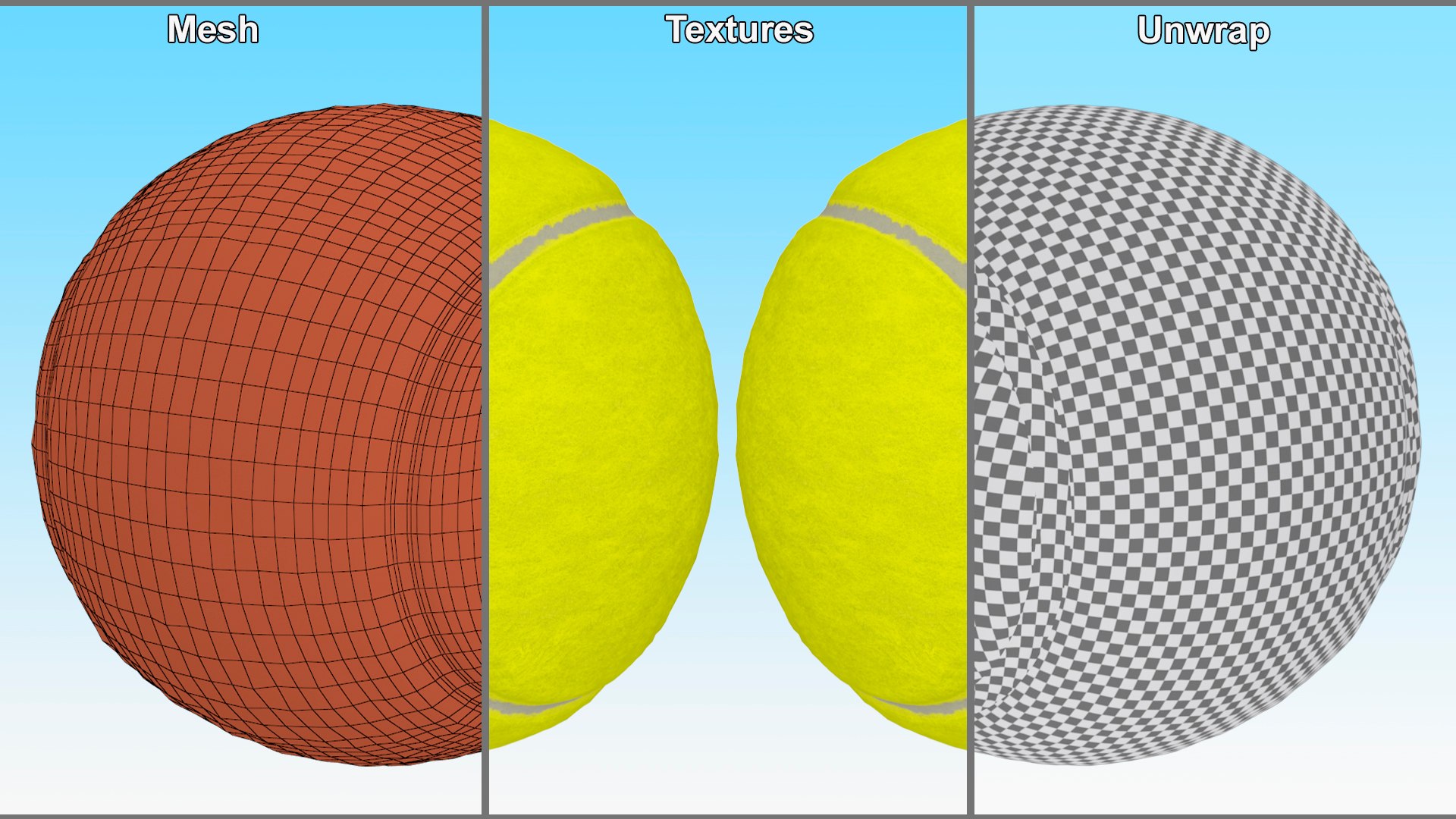 3D Tennis Ball - TurboSquid 2139179