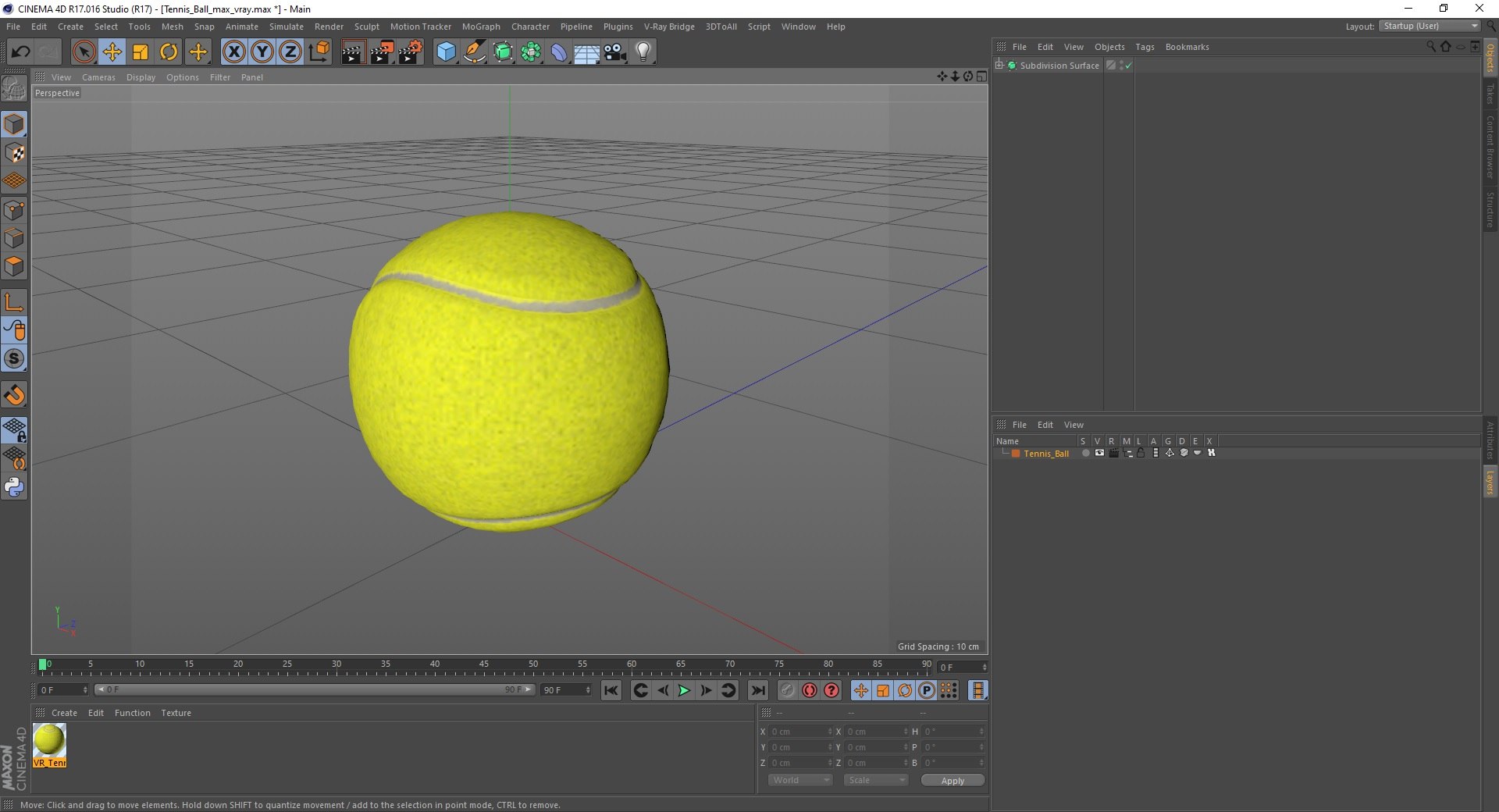 3D Tennis Ball - TurboSquid 2139179