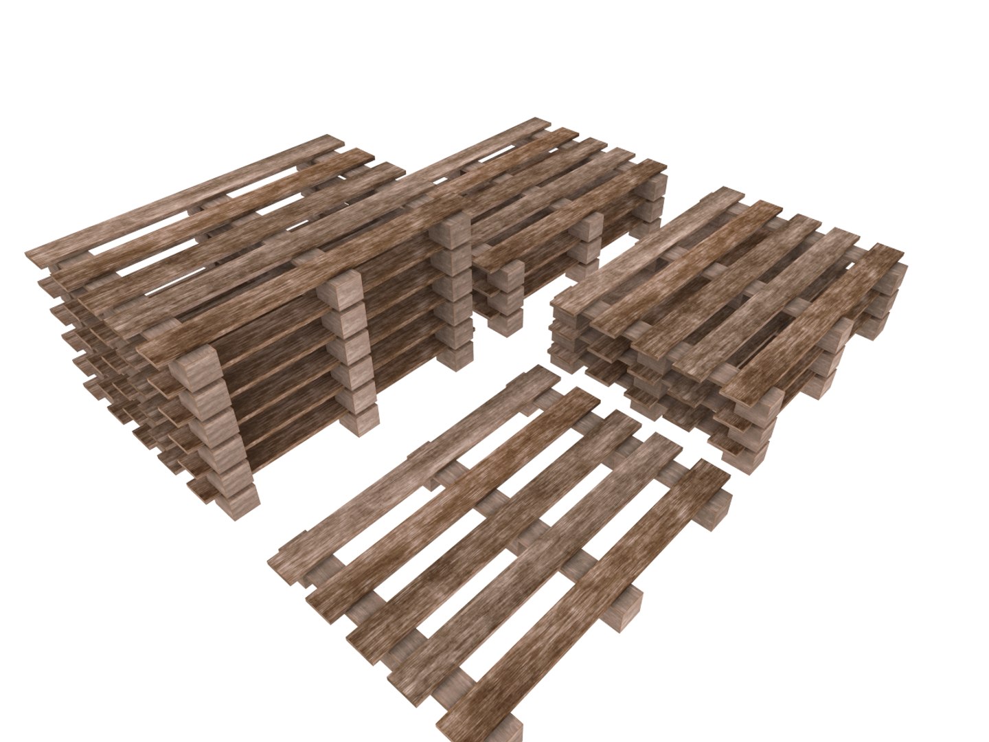 3D pallet model - TurboSquid 1323039