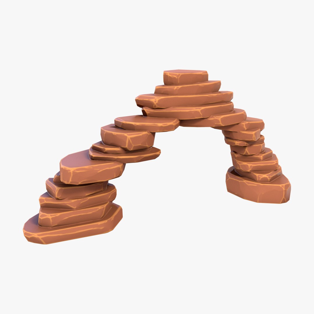 3D Stylized Desert Rocks Model - TurboSquid 1520512