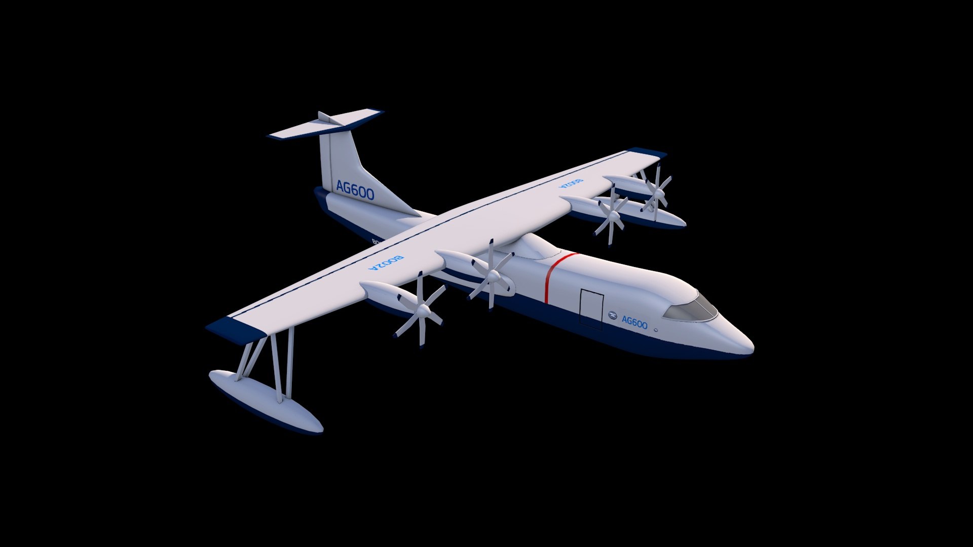 3D Model AVIC AG600 - TurboSquid 2093391