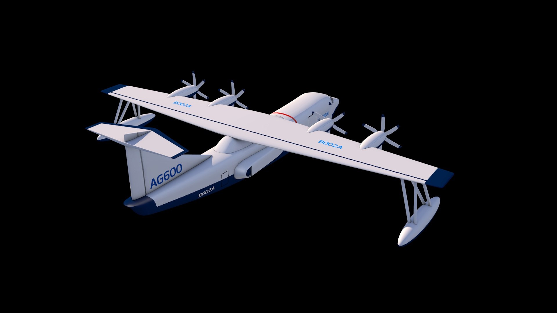 3D Model AVIC AG600 - TurboSquid 2093391