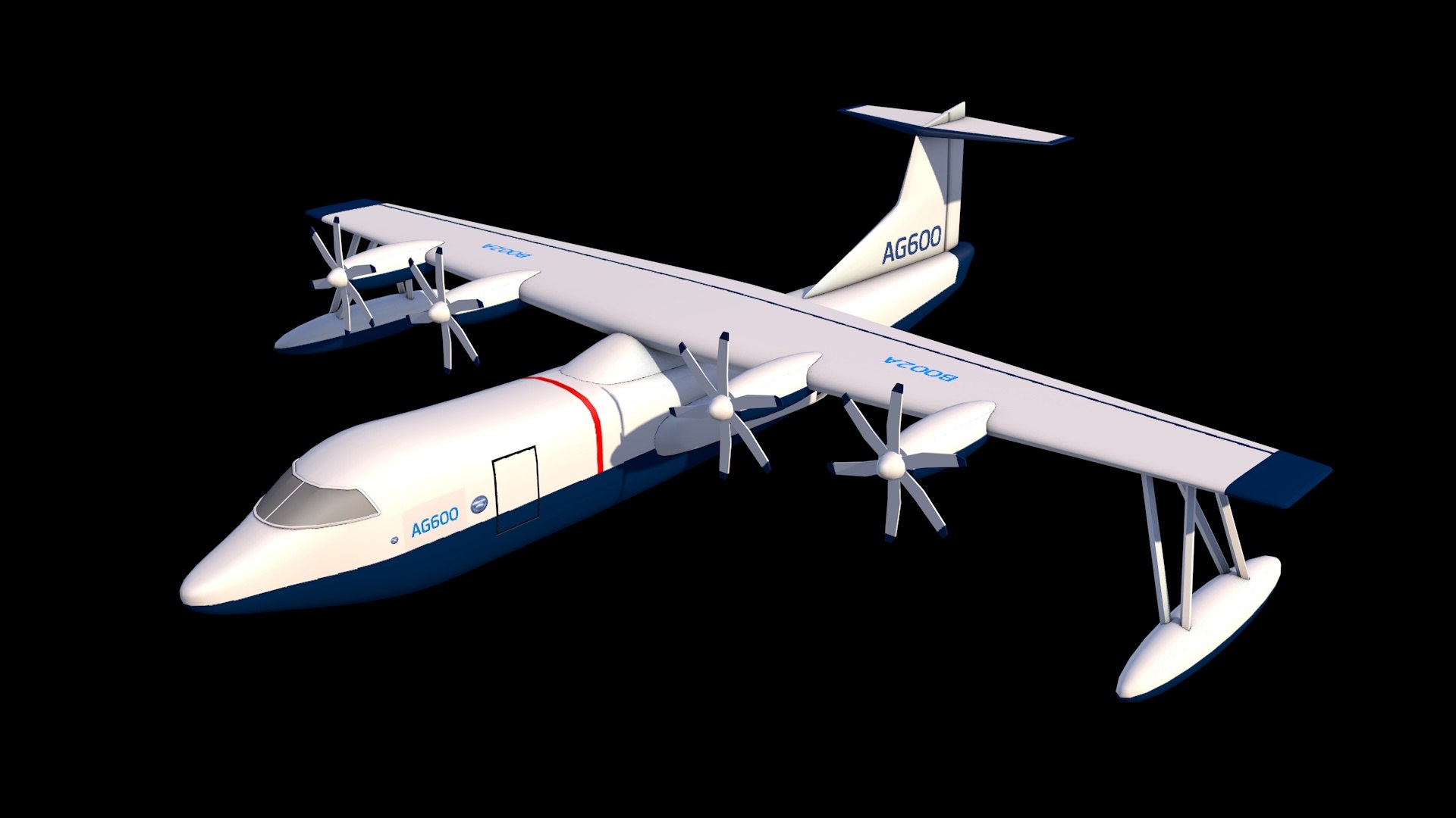 3D Model AVIC AG600 - TurboSquid 2093391