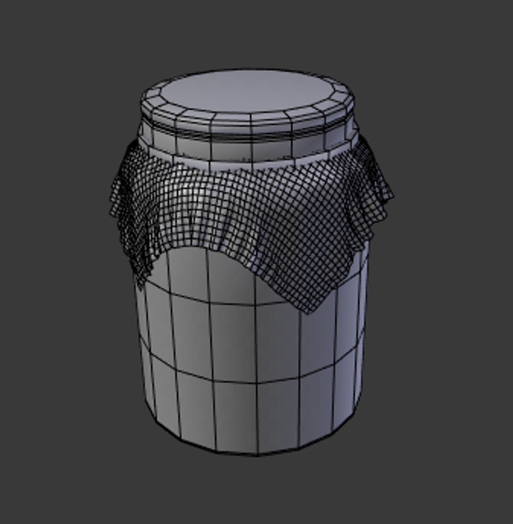 Jam Jar 3D - TurboSquid 1306833