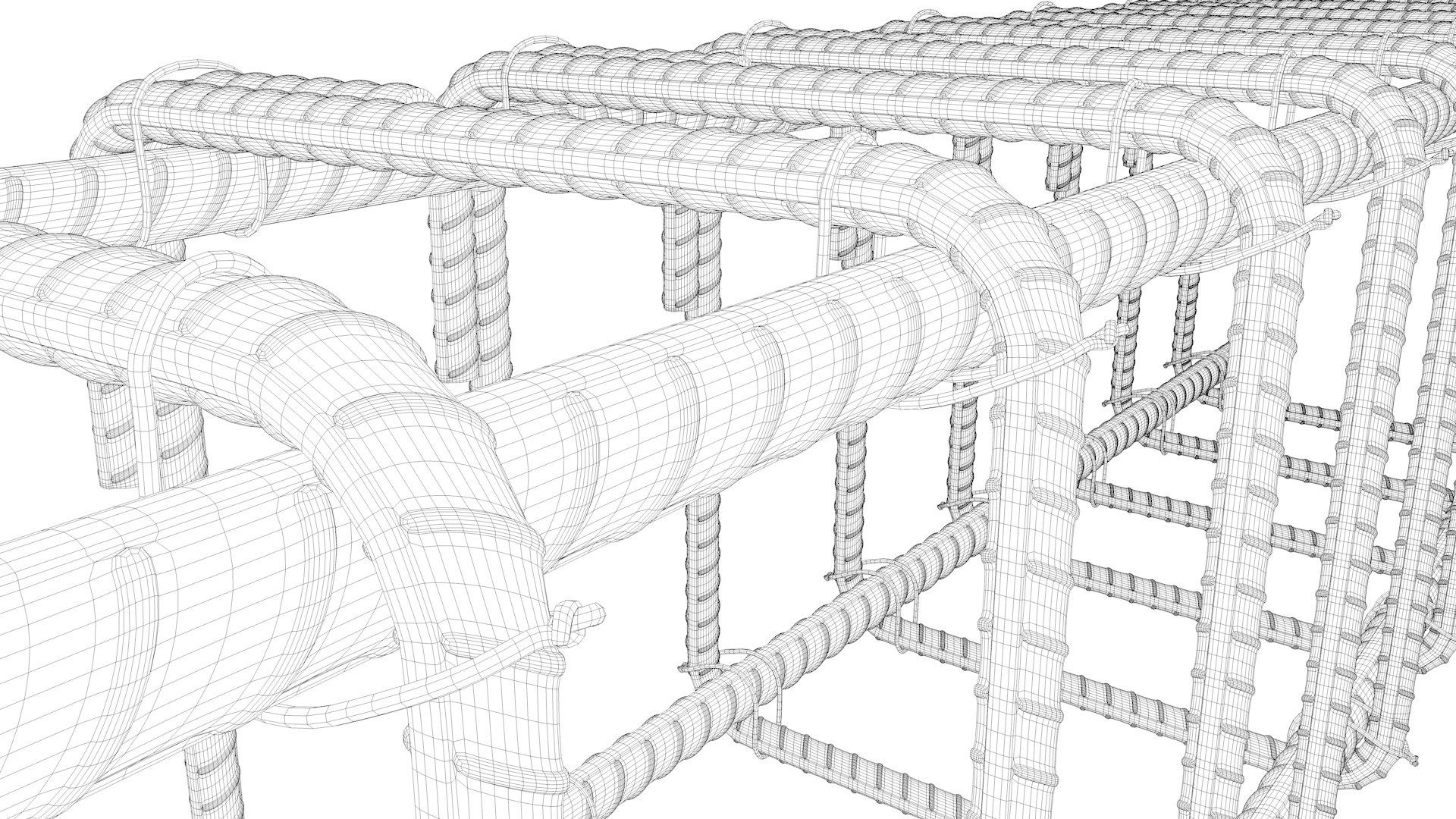 3D Reinforcement Iron - TurboSquid 1833653