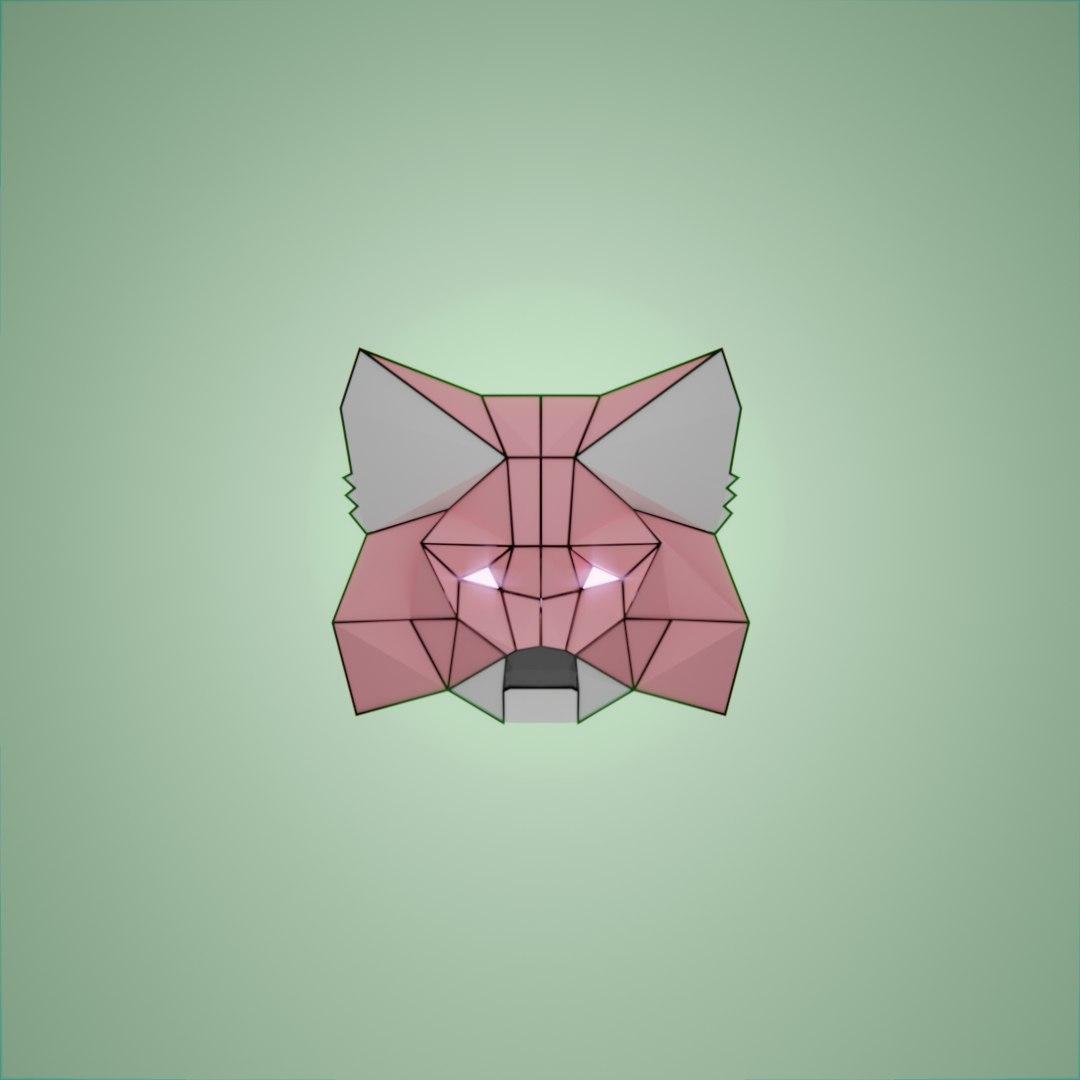 Metamask 3D Model - TurboSquid 1879994