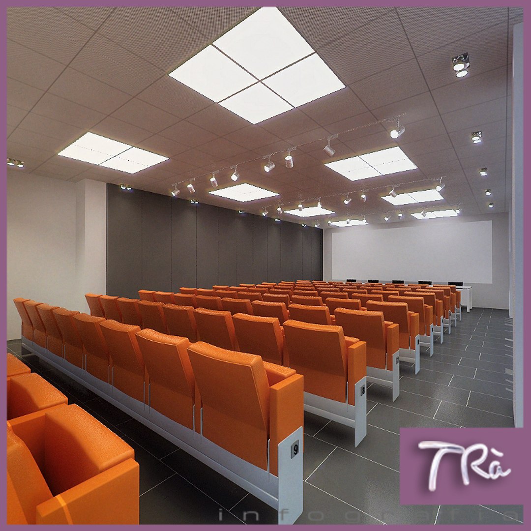 Office Events Room Interior 3d Max