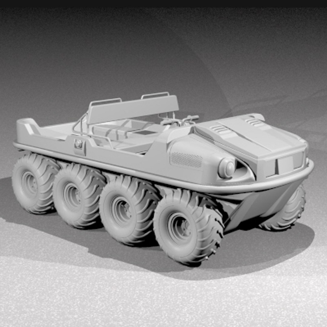 Vehicle Eightwheeler 3d Model