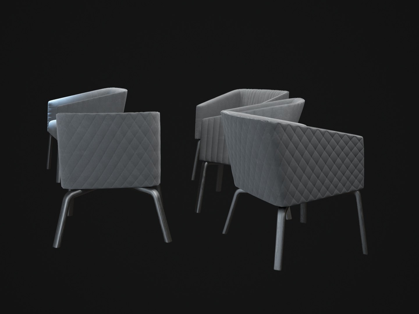 3d model lolita-armchair