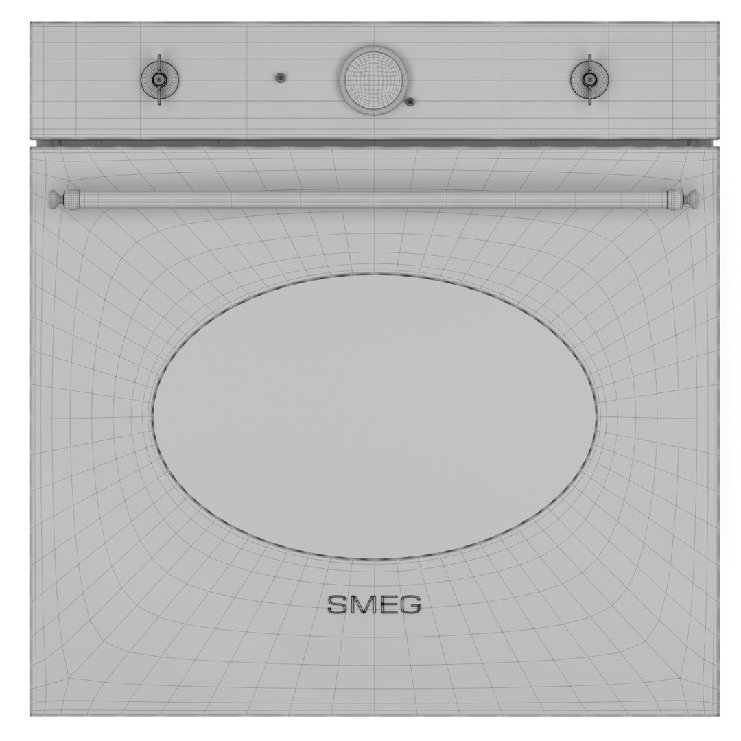 3D SMEG Ovens Model - TurboSquid 2003789