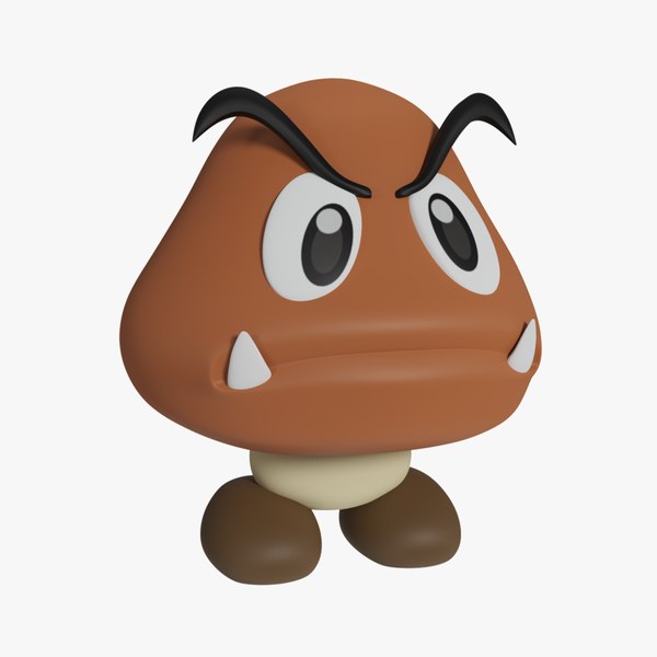 modelo 3d Goomba - Mario - TurboSquid 2050727