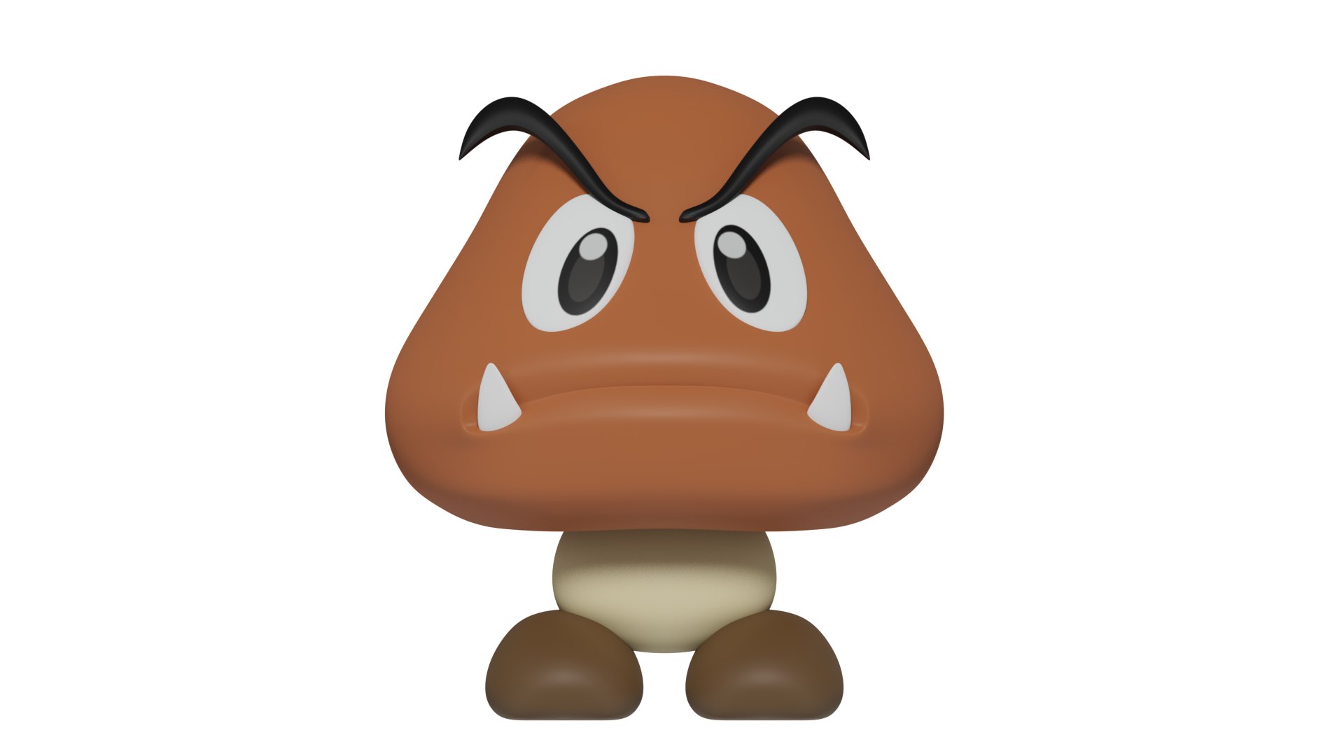 Goomba - Mario 3D - TurboSquid 2050727