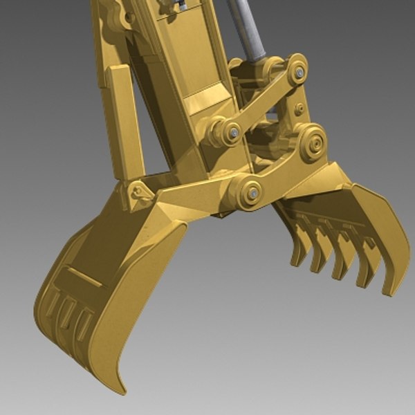 Excavator Grab 3D Models for Download | TurboSquid